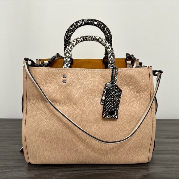 Coach | Bags | Coach Rogue Satchelshoulder Bag In Colorblock With ...